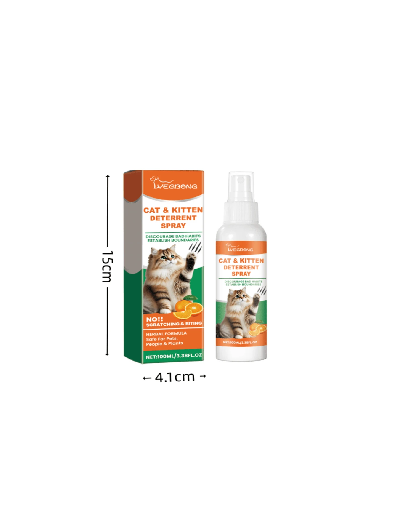 Cat Care Spray, Gentle Ingredients Reduce Cat Scratching And Chewing ...