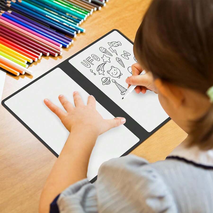 Desktop Whiteboard, Dry Erase Whiteboard-Portable Mini Whiteboard ...