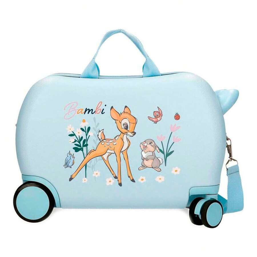 Disney Mala Abs Bambi Disney com design moderno e leve | Mala de viagem ...