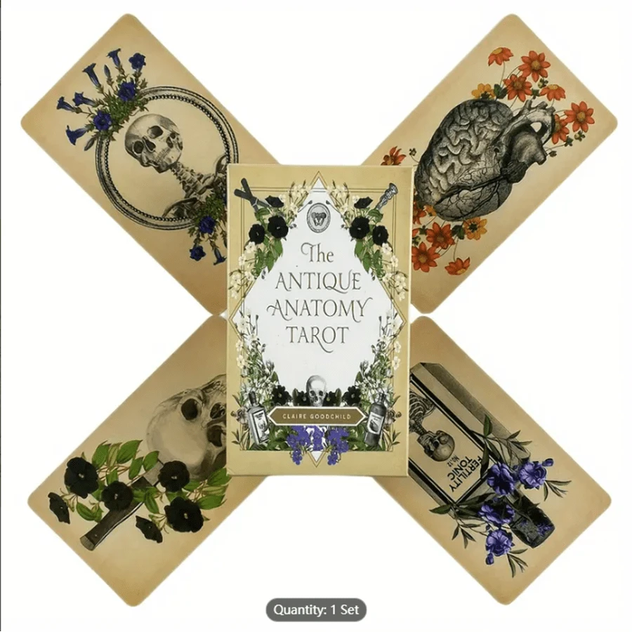 The Antique Anatomy Tarot Cards,Fortune Telling Tarot Card Games For ...