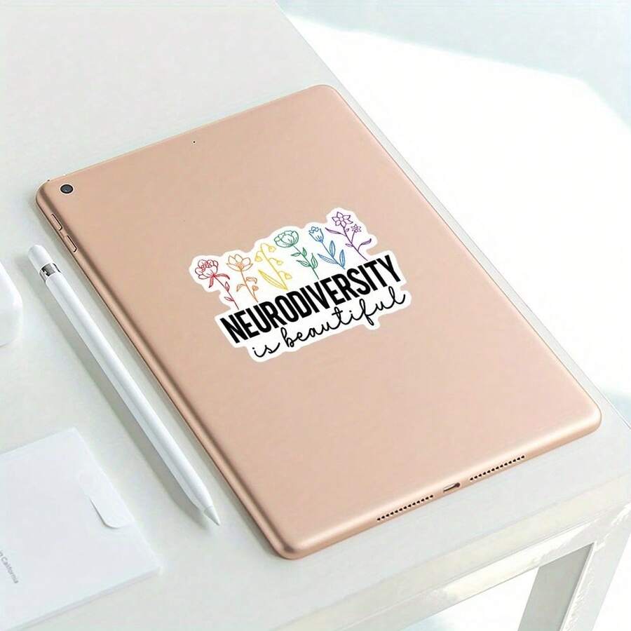 3-Inch Neurodiversity Is Beautiful Sticker - Empowering Vinyl Decal For ...