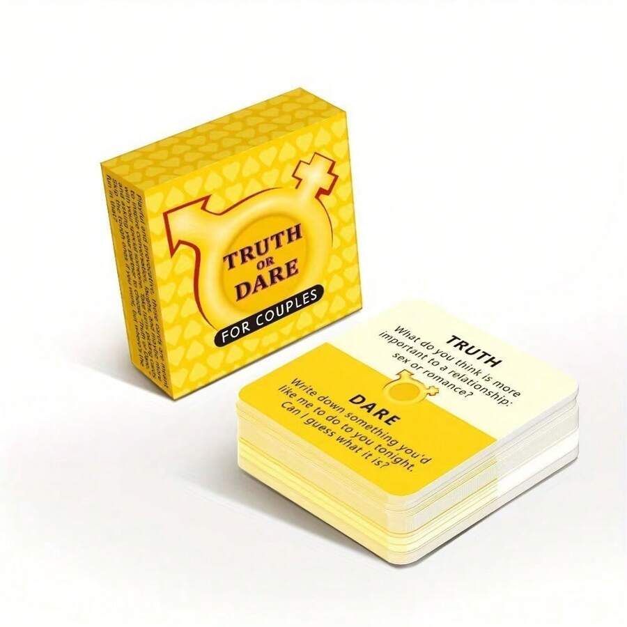 Truth Or Dare Mini Cards, Intimate Conversation Starters Game For ...