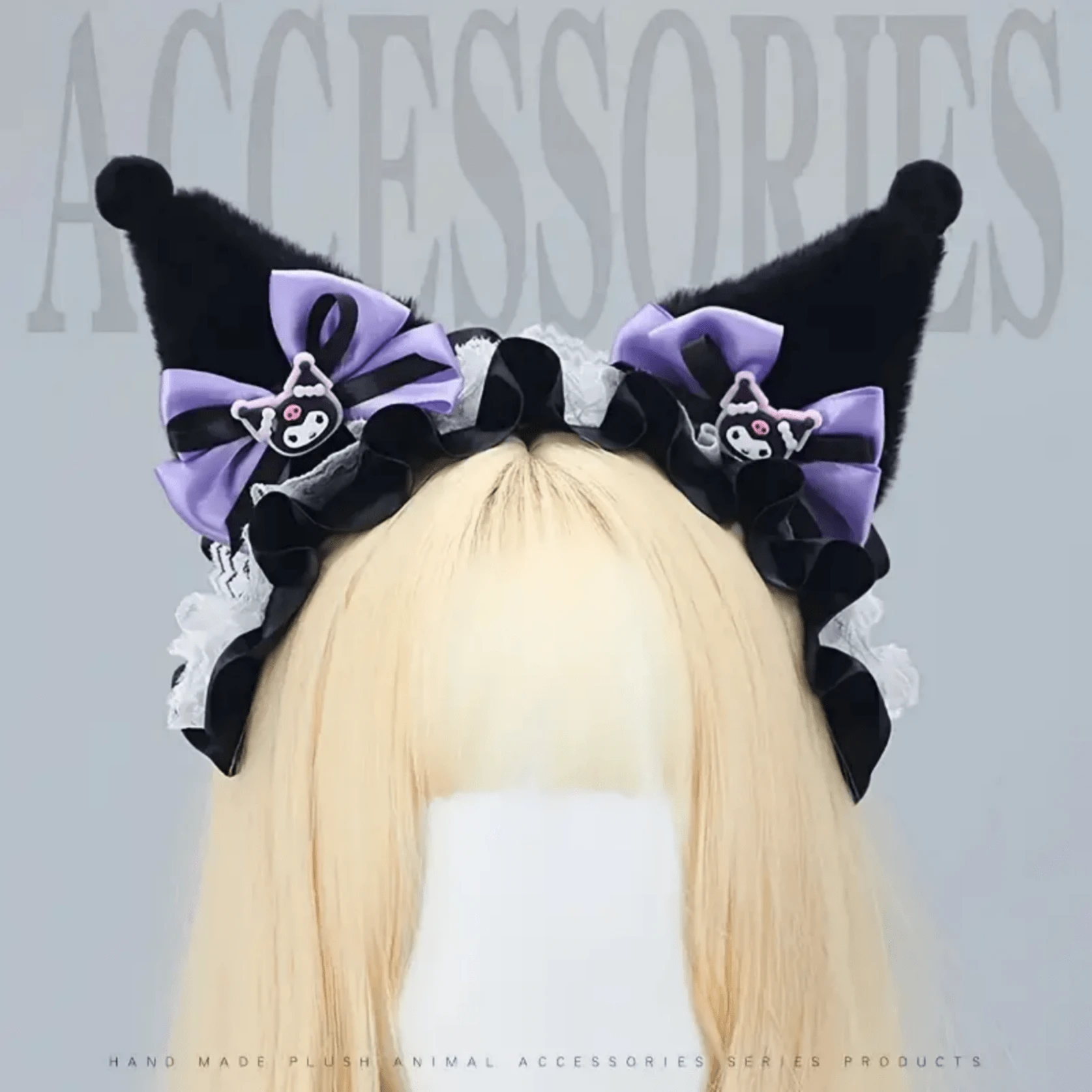 Princess Kurumi Dress Up Set - Elegant Cartoon Headbands, Bow Ties And ...