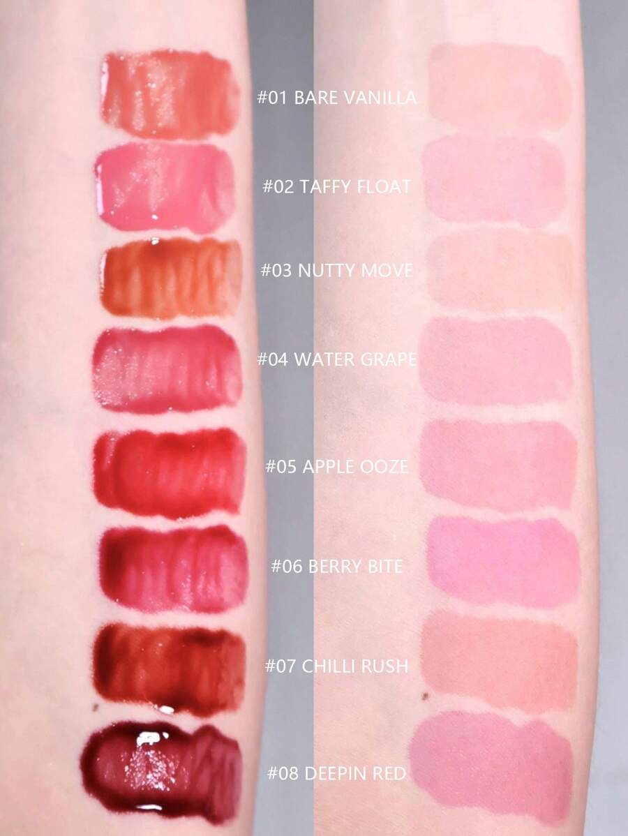 Rom&nd BARE MOOL TINT #06 BERRY BITE, Glossy Lipstick, Vivid Color ...