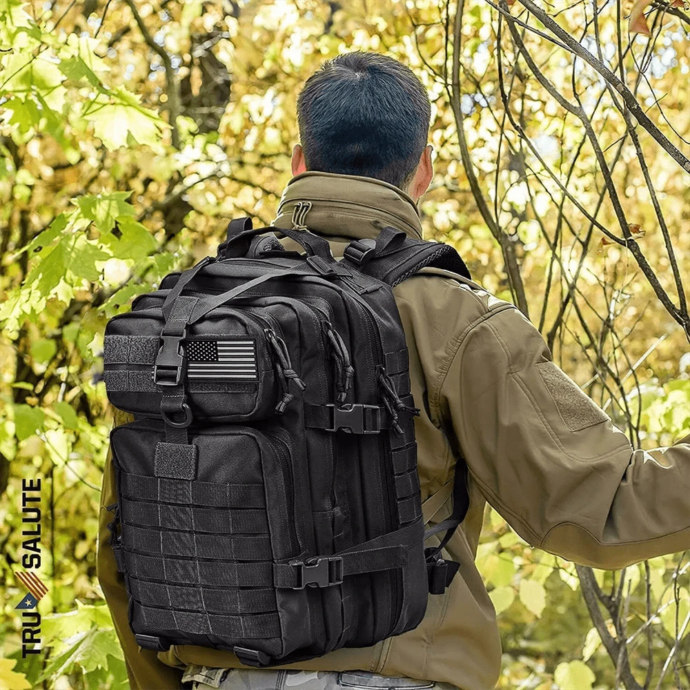 45L Large Military Grade Tactical Backpack 3-Day Army Assault Pack With ...
