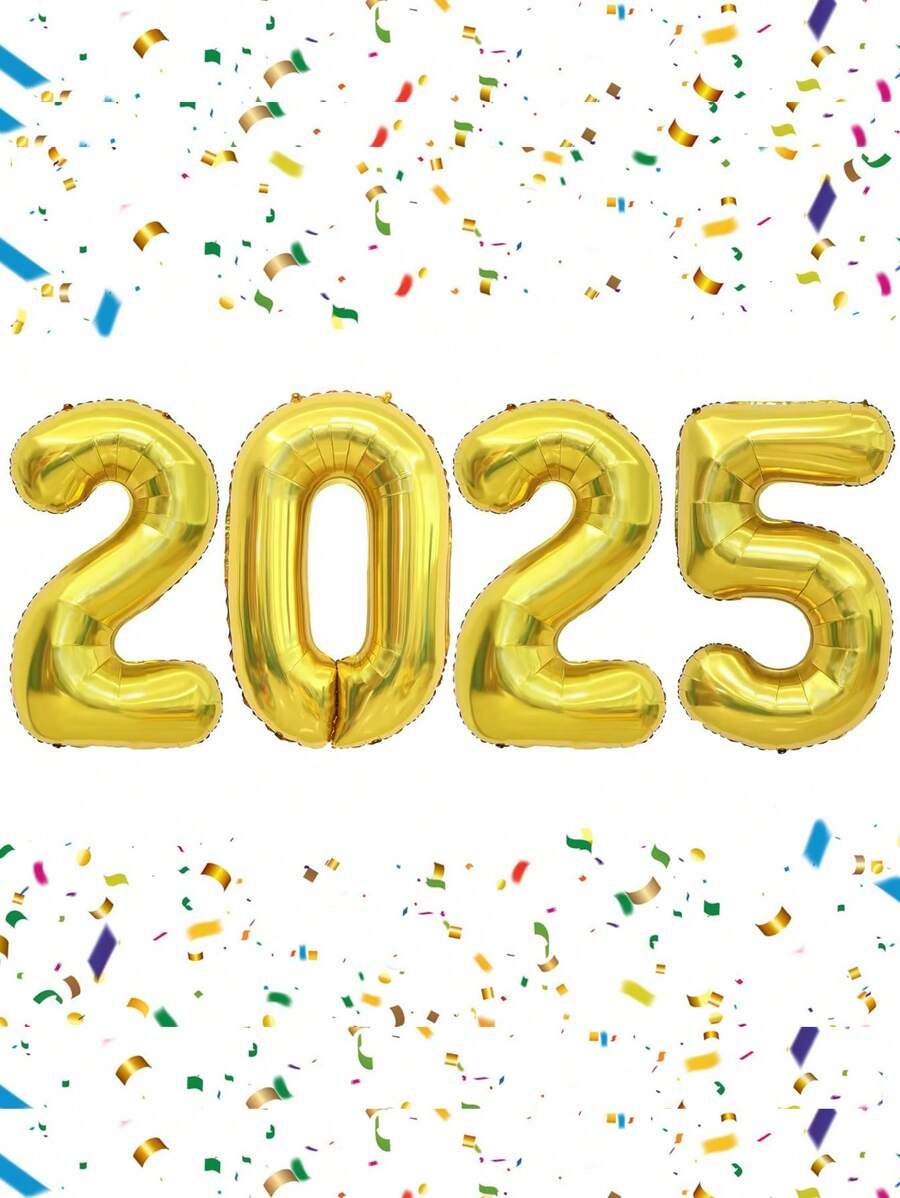 Palloncino nero 2025, palloncino nero per Capodanno 2025, palloncino nero per Capodanno - Festa ...