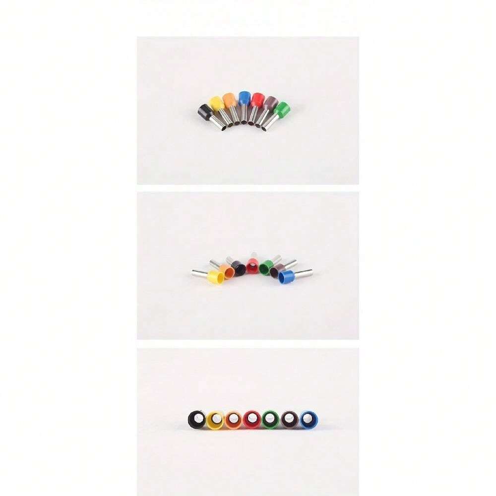 1000 pièces Borne à sertir isolée, connecteurs de fil pour câbles E0508 E7508 E1008 E1508 E2508 ...