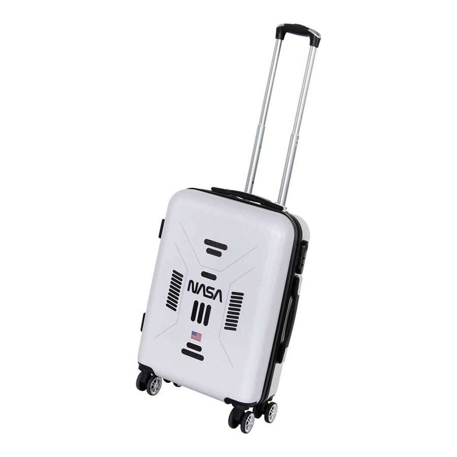 NASA Abs Spaceship Nasa Trolley Suitcase 55Cm Travel Suitcase With ...