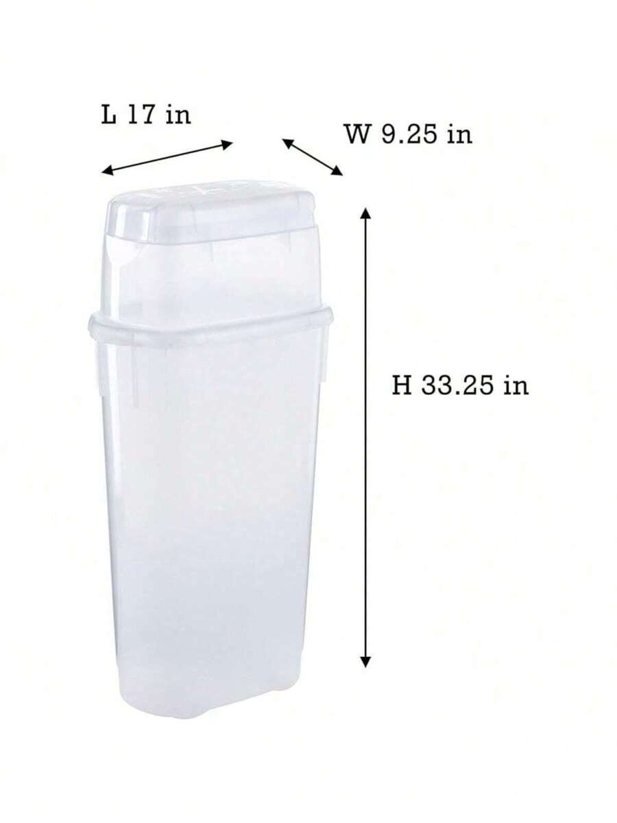 Wrap N' Craft Plastic Wrapping Paper Organizer Storage Container With ...