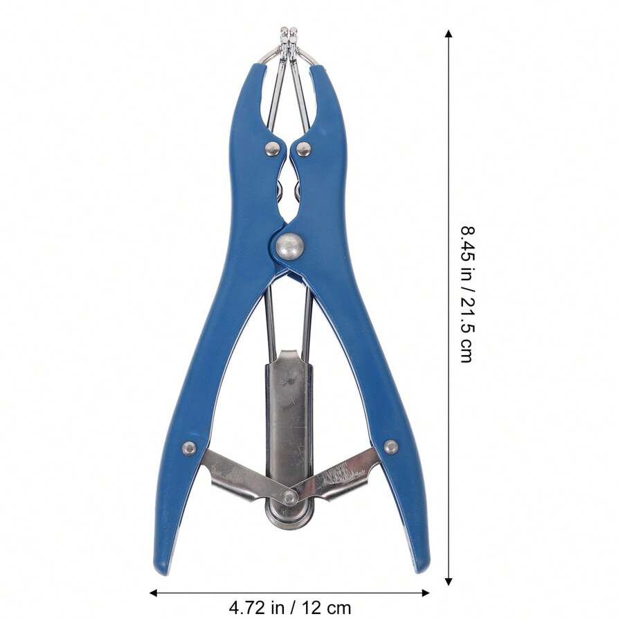 Animal Castration Pliers With 100PCS Rubber Ring Tail Cutting Clamp Bloodless Pig Farm Animal ...