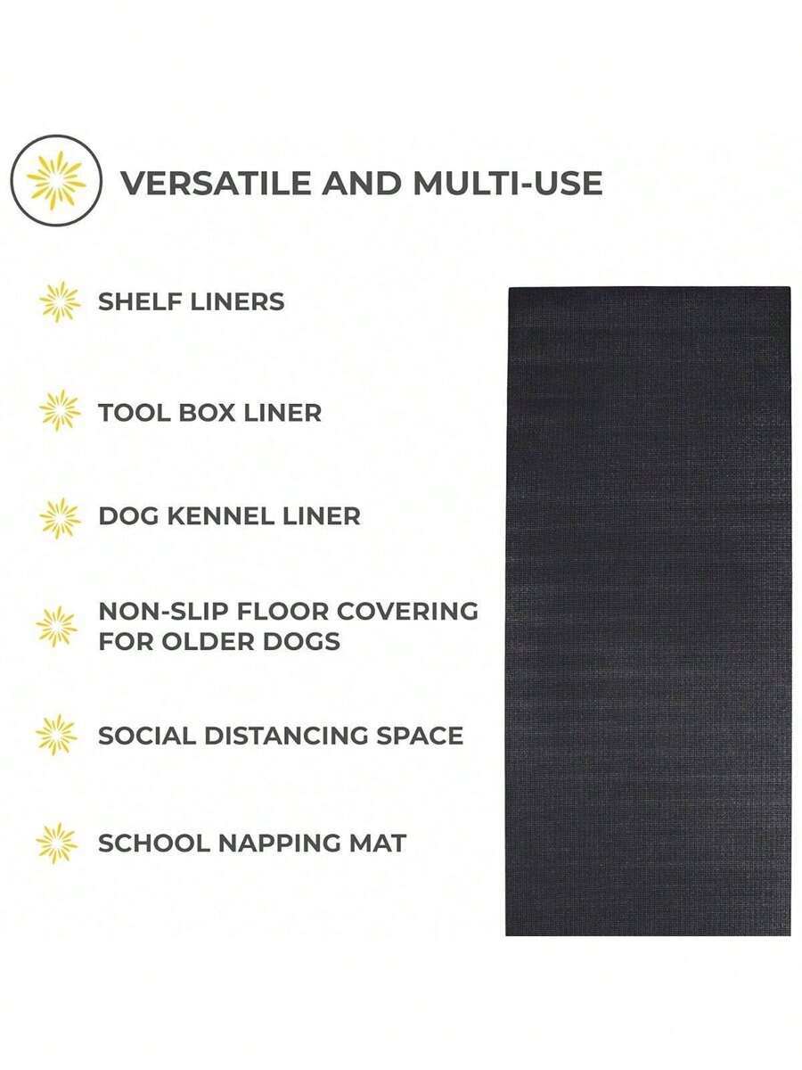 Big Economy Yoga Mat Roll, 50 Ft X 24 In X 6mm Bulk Workout Mat, Cuts ...