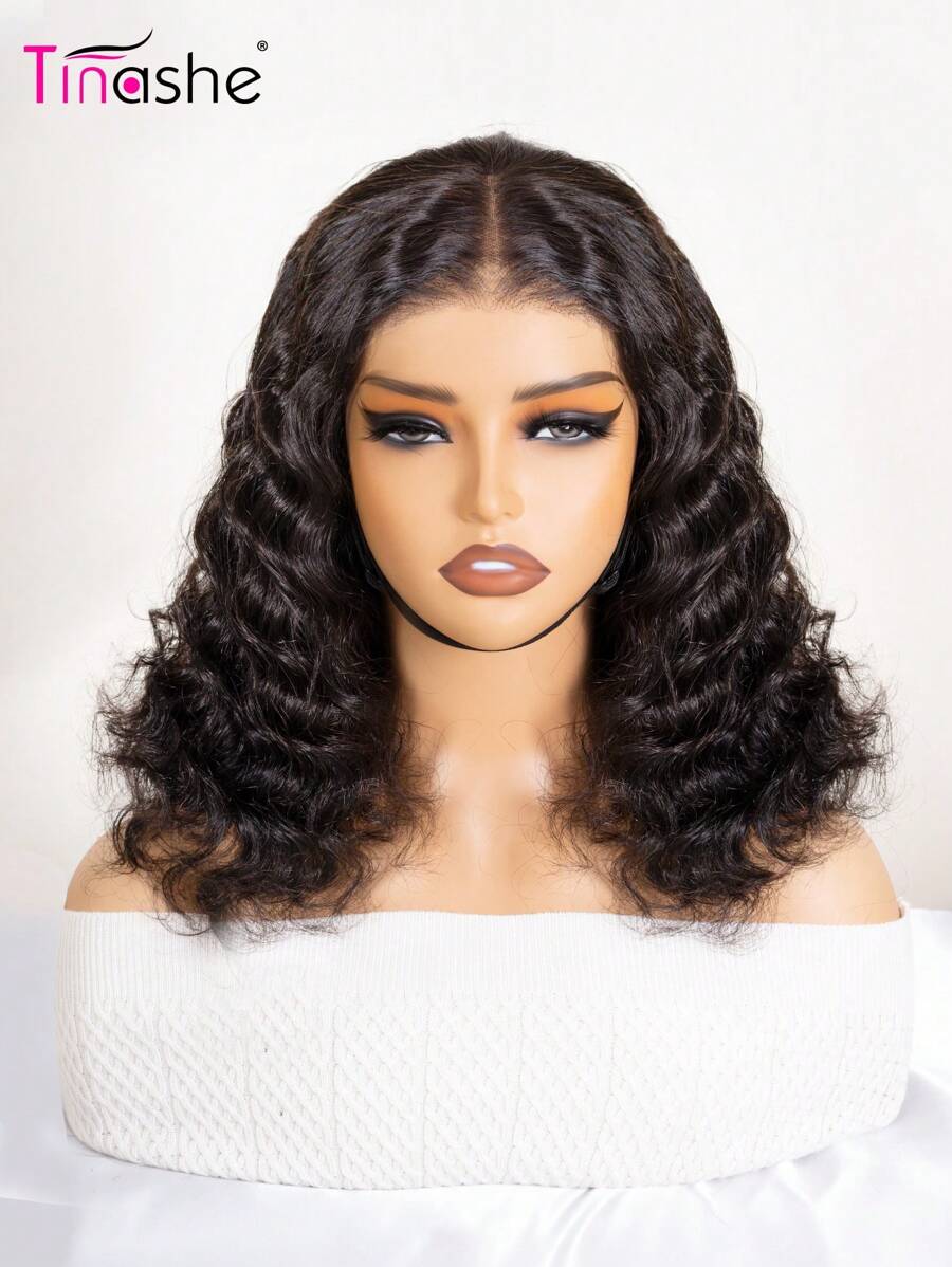 Tinashe Tinashe Hair 6x5 Wear Go Glueless Bob Wig Remy Loose Deep Wave ...