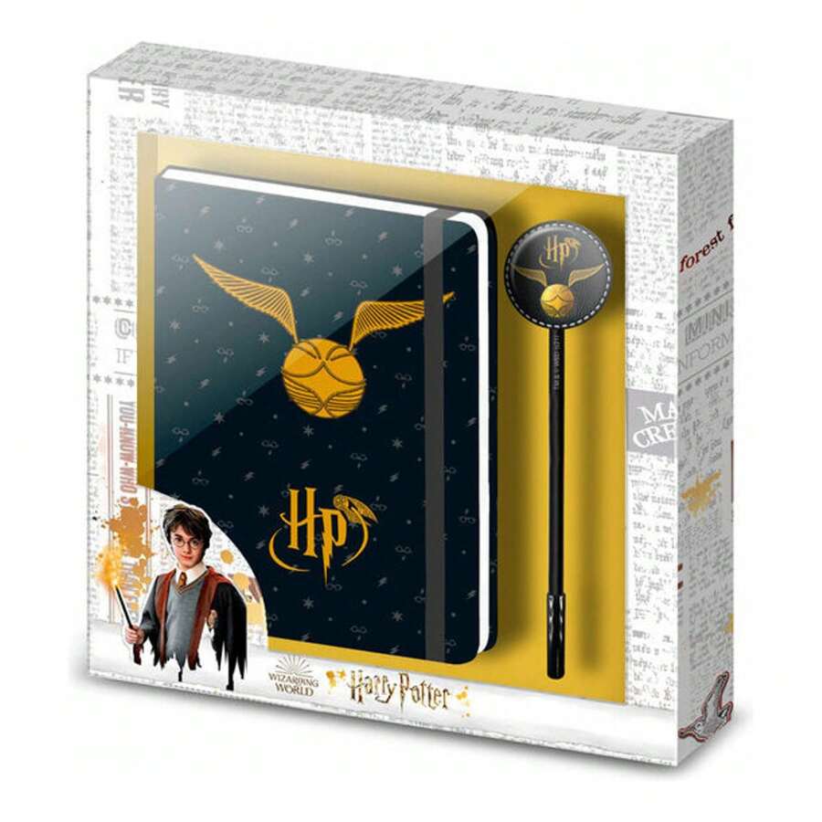 Harry Potter Diary Set + Wings Pen Harry Potter Fun Games Sets For ...