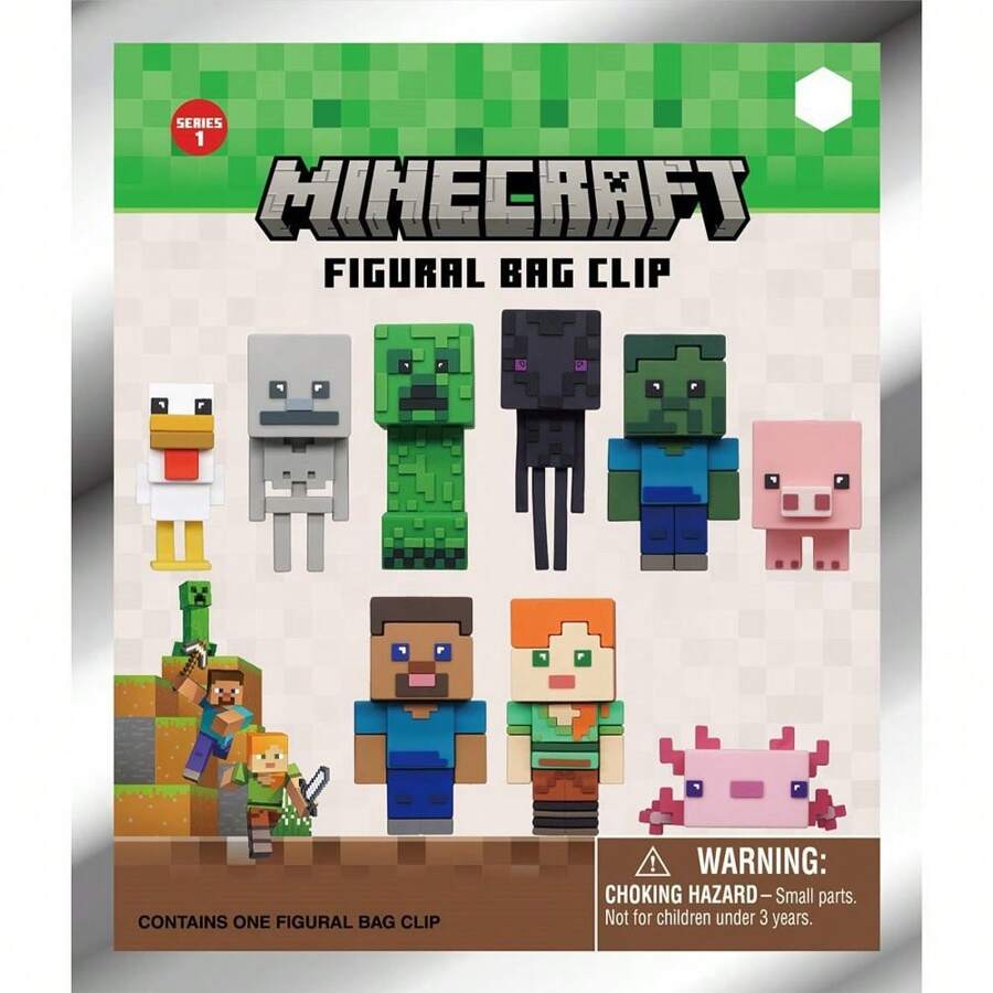 Minecraft 1pc Minecraft Officially Licensed 3D Game Character Series ...