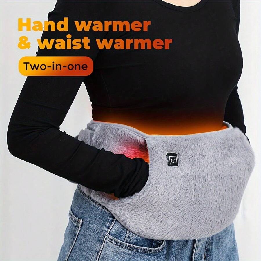 USB Powered Heating Waist Belt, Electric Heated Hand Warmer Pouch ...