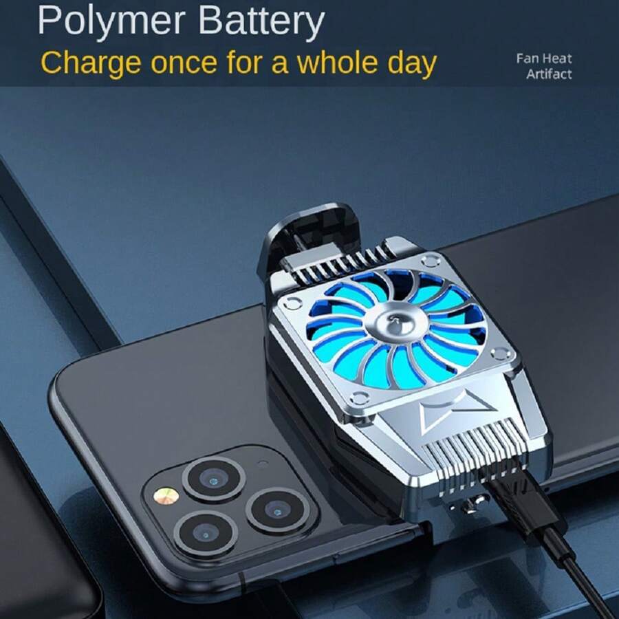 Mobile Phone Back-Clip Semiconductor Cooling Fan Radiator For Game ...