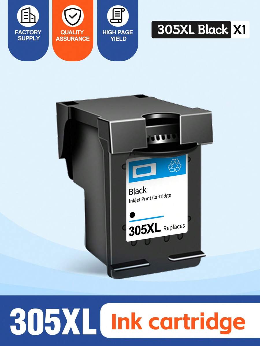 Remanufactured 305XL Ink Cartridge, Replacement For 305 305xl Ink ...