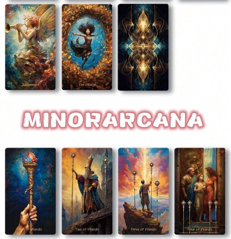 Mazzo di carte da divinazione professionale e genuino, carte dei ...
