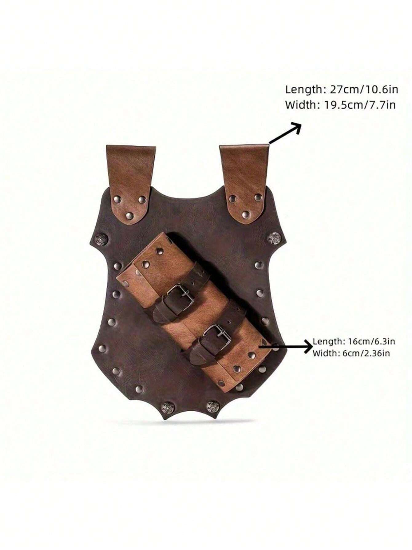 Medieval Faux Leather Sword Frog, Vintage Middle Ages Sword Holster ...