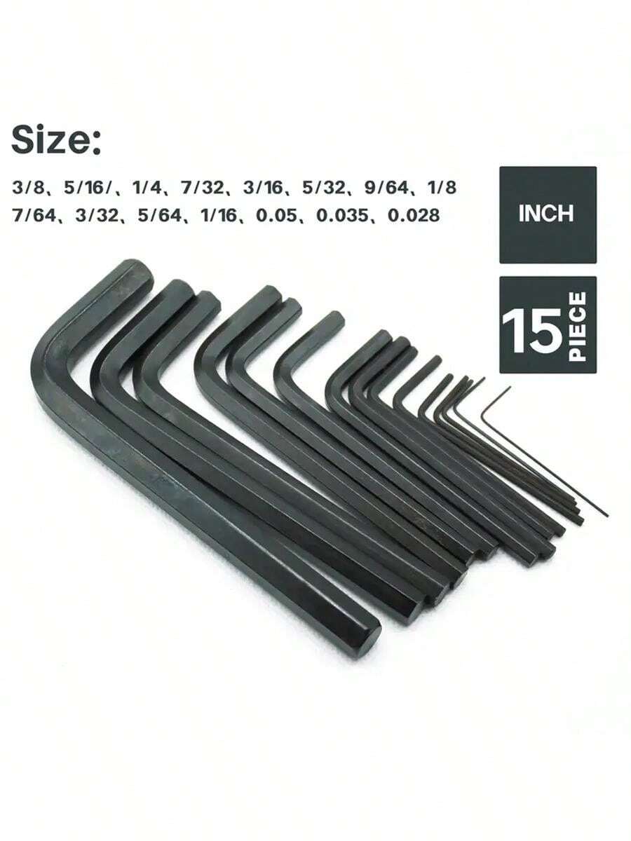 30pcs Hex Wrench Set Imperial Metric Combination Hex Key Wrench Set With Storage Case | SHEIN UK