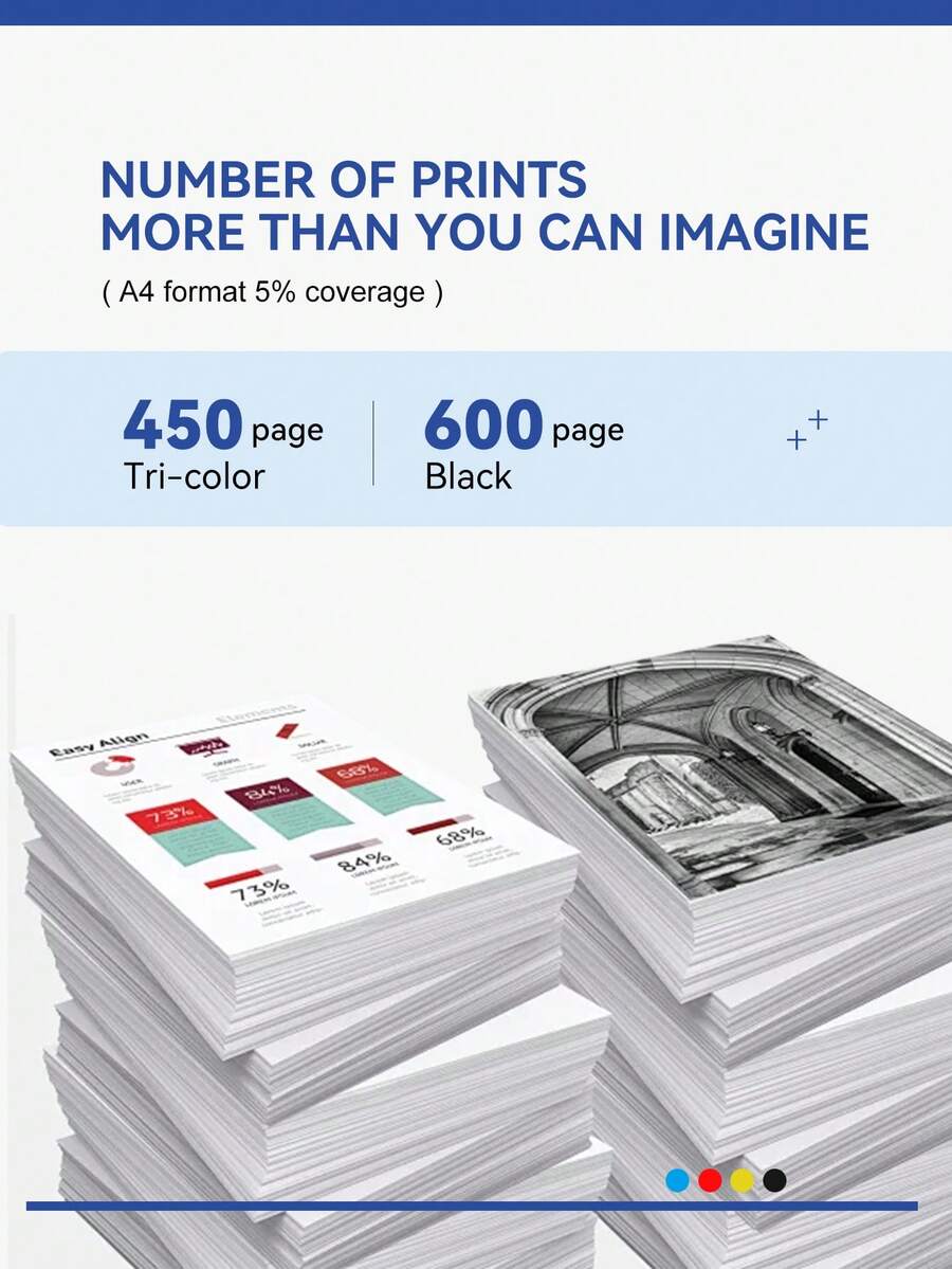 546XL Color Ink Cartridge High-Yield Pages Replacement For Canon 545 ...