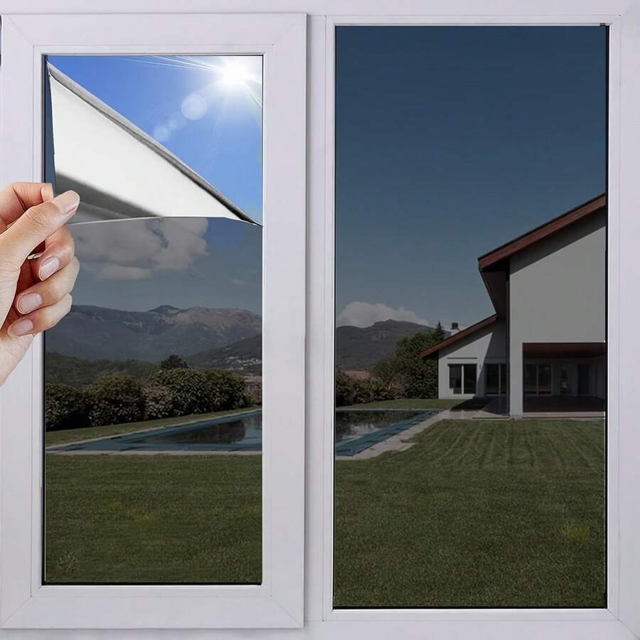 One Way Mirror Privacy Window Film - Enhance Security, Block UV Rays ...
