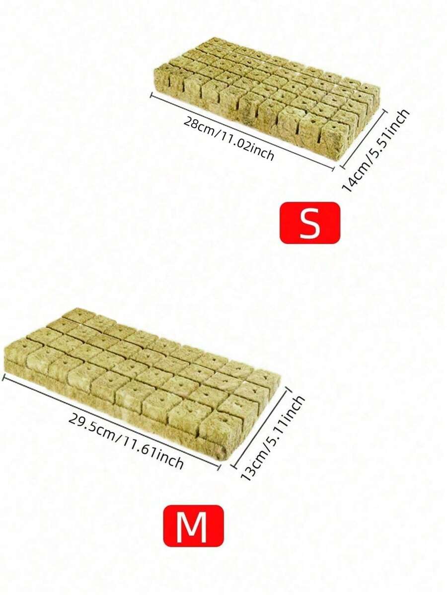 Hydroponic Rockwool Propagation Block, Convenient Slouchy Person Indoor ...