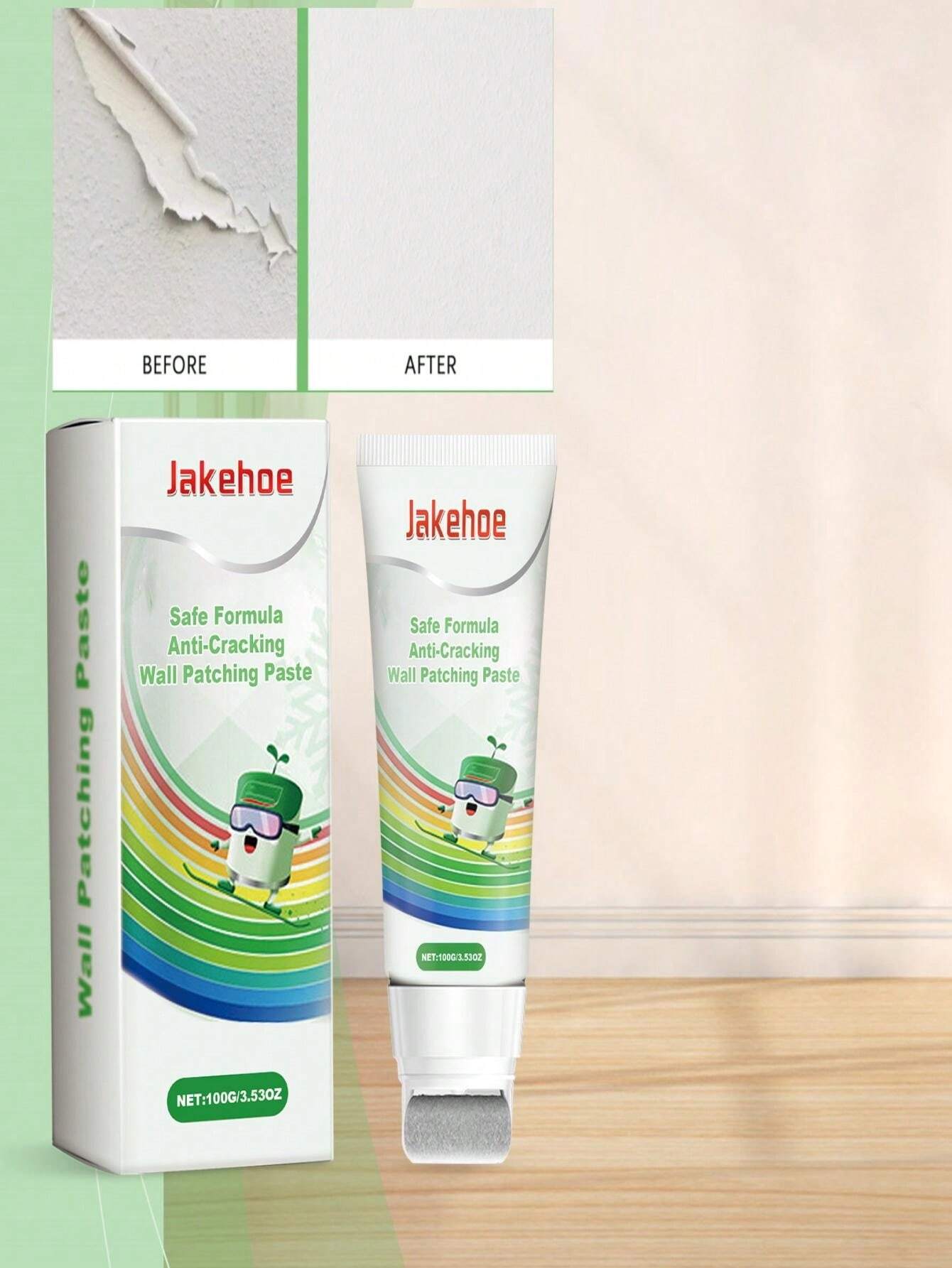 Wall Patch Paint, Wall Filler Putty To Repair Wall Holes, Cracks, Nail ...