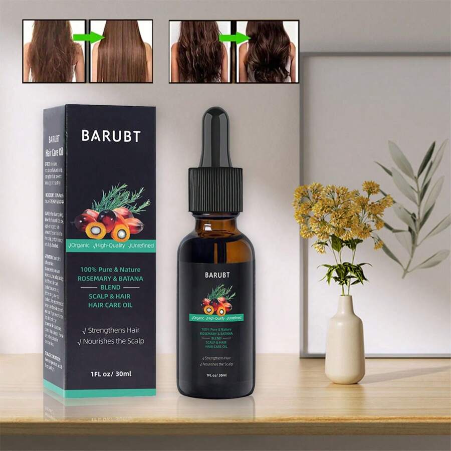 BARUBT 100% Pure Batana & Rosemary, No-Rinse Hair Serum, Premium Oil To ... BARUBT 100% Pure Batana & Rosemary, No-Rinse Hair Serum, Premium Oil To ...