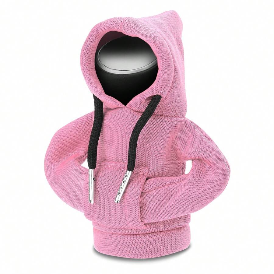 Universal Car Gear Shift Knob Cover Shirt Mini Hoodie Shifter Interior ...