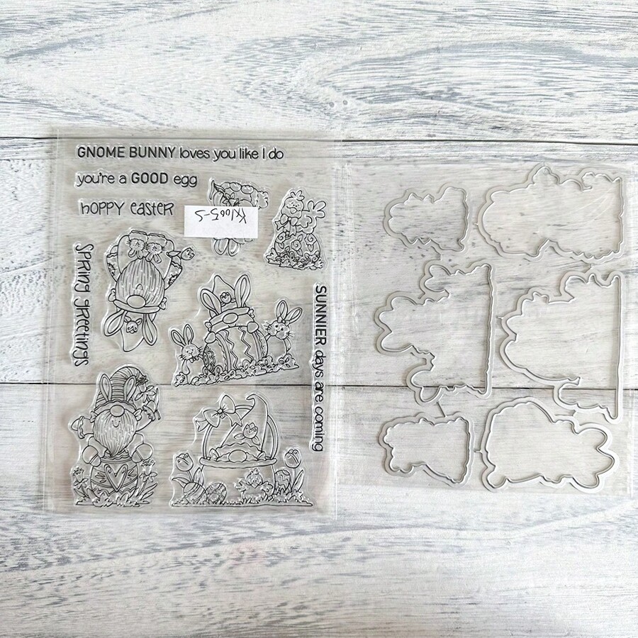 Christmas Dwarf Transparent Stamp And Mold Set - Perfect For DIY ...