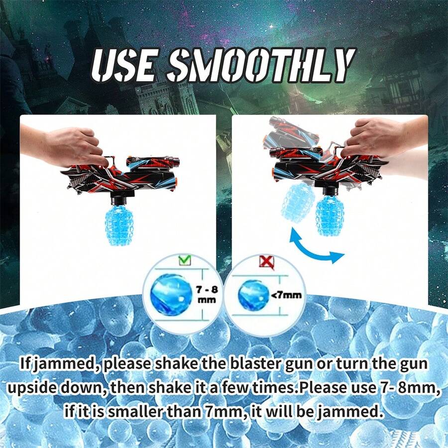 Rechargeable Desert Eagle Electric Blaster - Automatic Outdoor Toy Gun ...