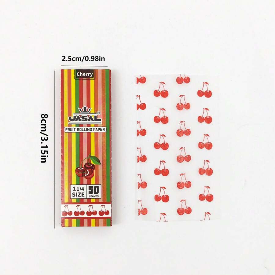 6 PCS (300 Sheets)Flavored Rolling Papers, Fruit Flavored Rolling ...