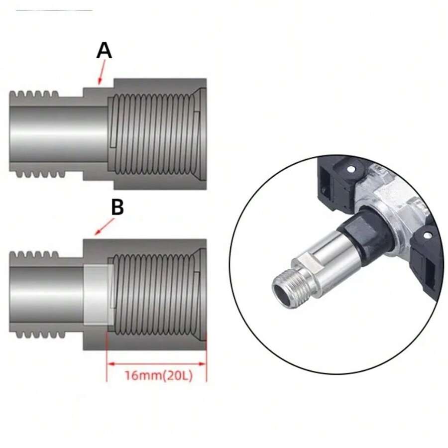 VXM Stainless Steel Material Bike Pedal Axle Extenders Bicycle Pedal ...