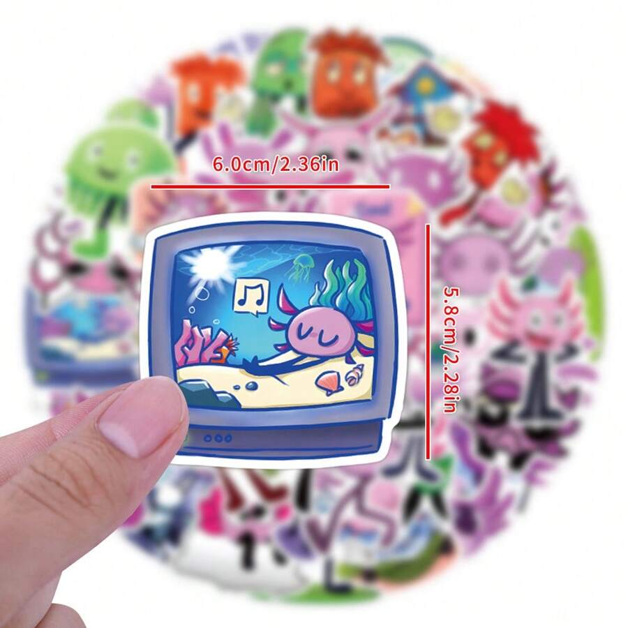 50Pcs KinitoPet Stickers, KinitoPet Vinyl Stickers For Laptop Water ...