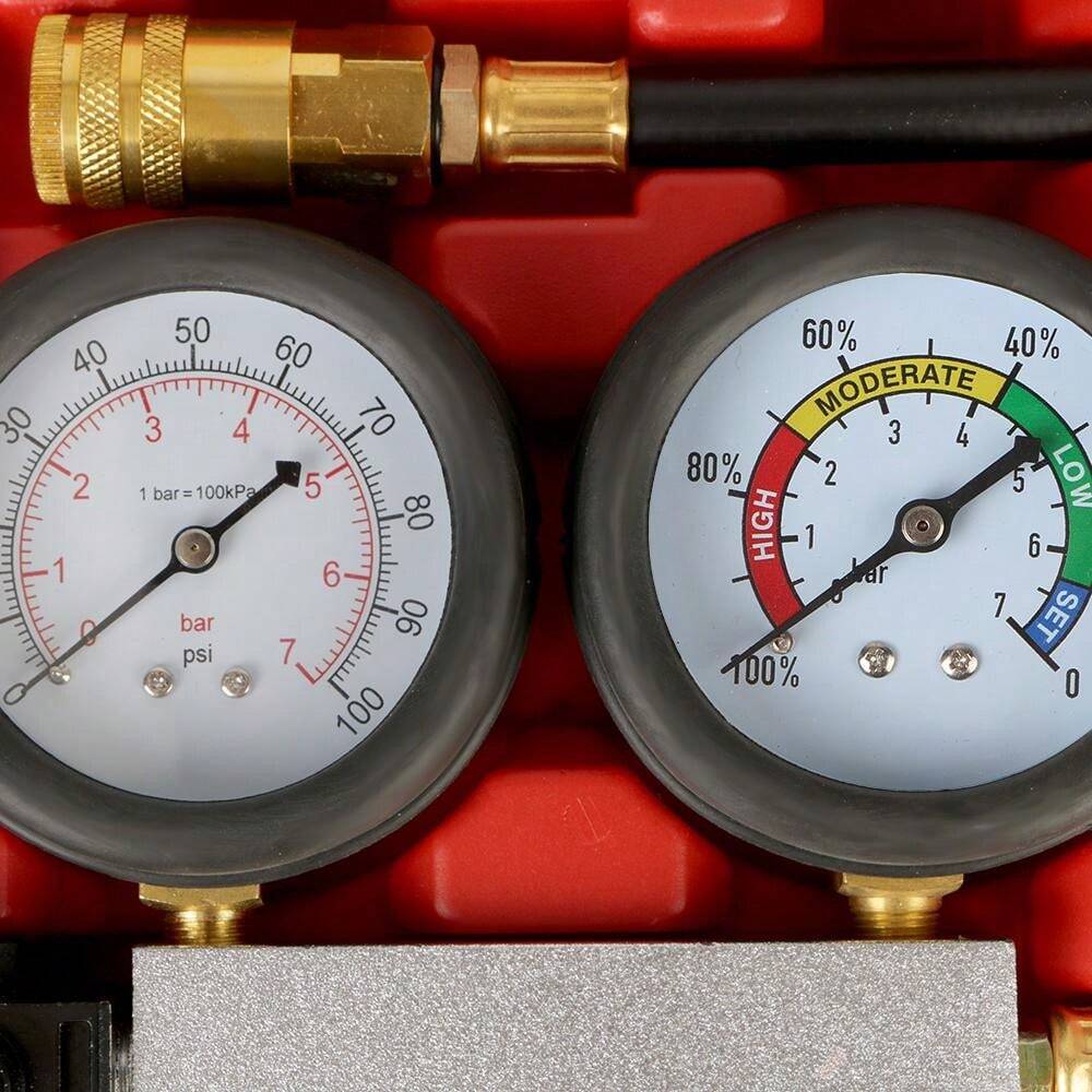 TU-21 Compressie Lekkage Detector Kit Set Benzine Motor Meter Tool ...