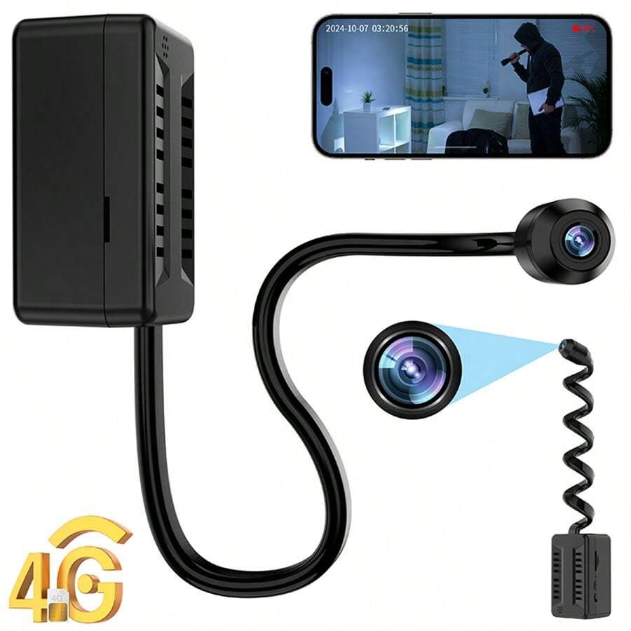 4G Version 1080P Mini Camera Module With Battery-Powered - Compact And ...