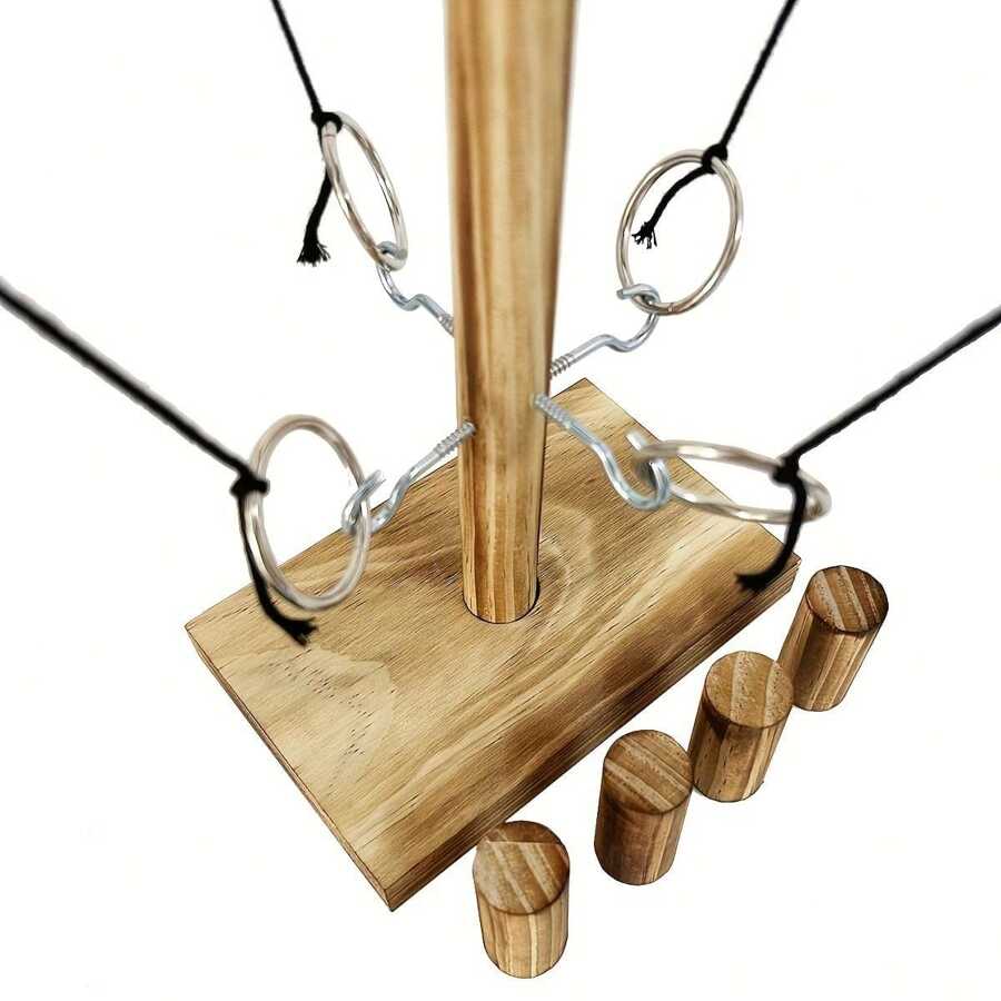 30cm Ring Toss Hook Games And Ring Game With Shot Ladder For 4 People ...