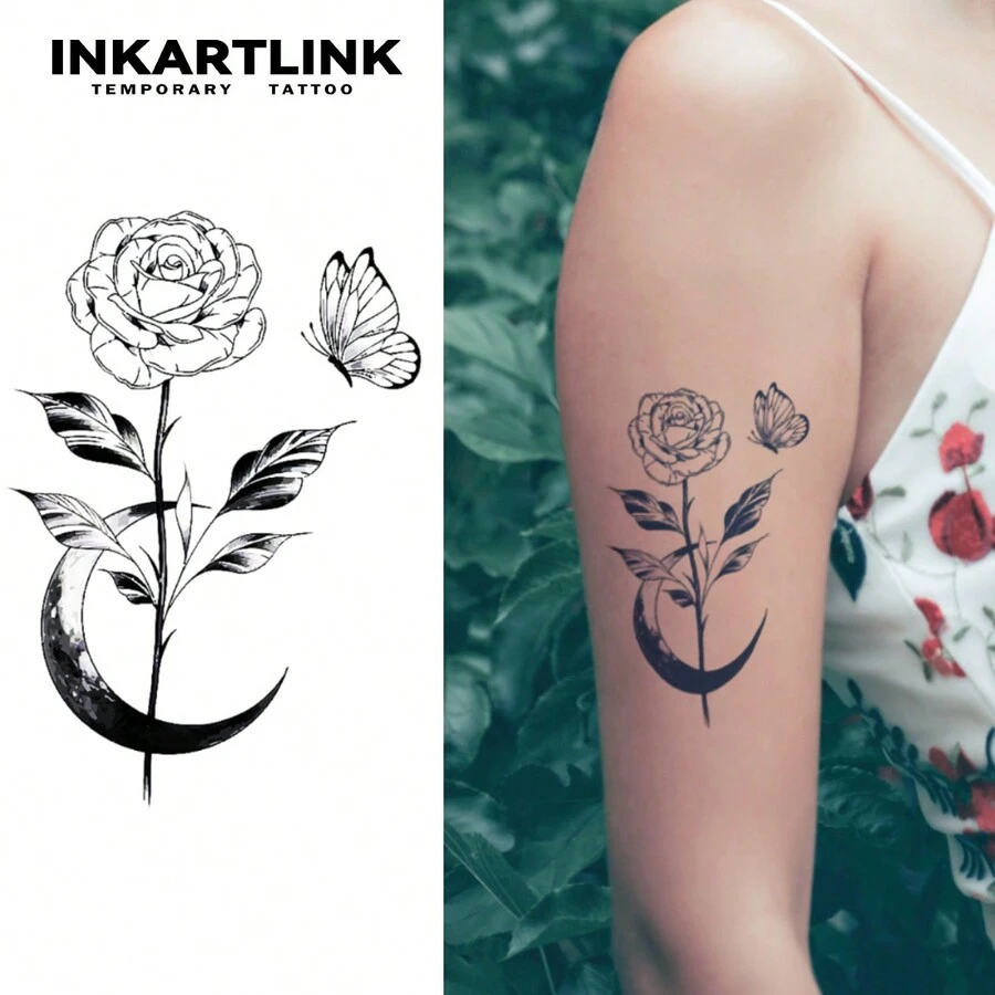 INKARTLINK تقنية الوشم الثورية INKARTLINK ، وشم شبه دائم ، فراشة ، وشم ...