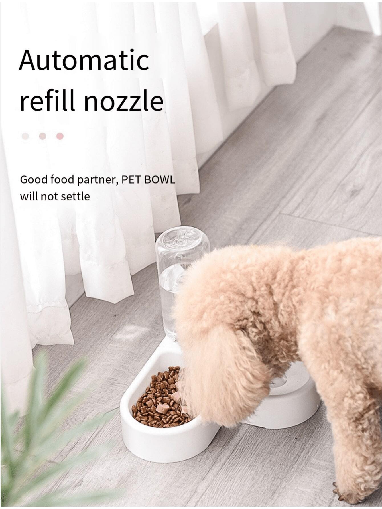 1 Piece, Pet Drinking Fountain, Love Bowl, Automatic Water Refill, With ...