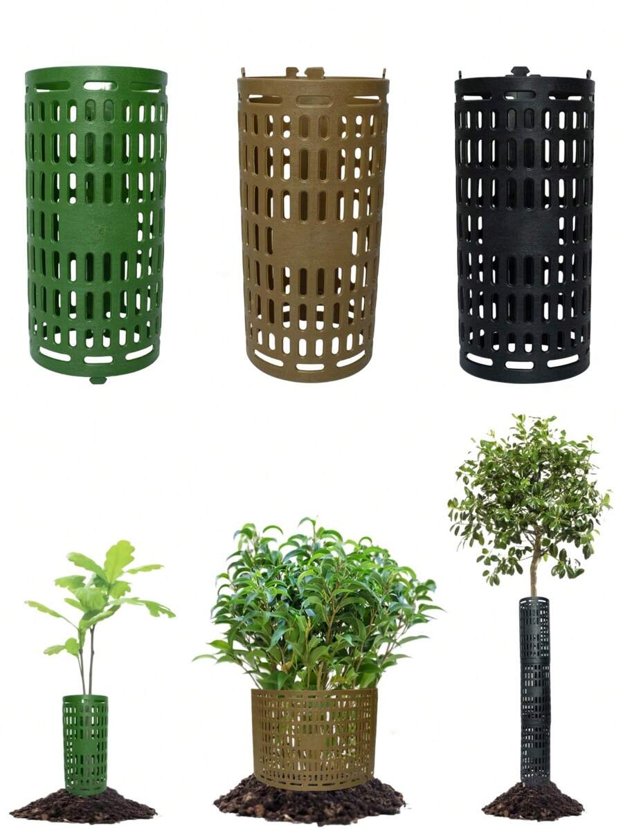 Tree Trunk Guard, Round Flower Fence Animal Barrier Plant Protection ...