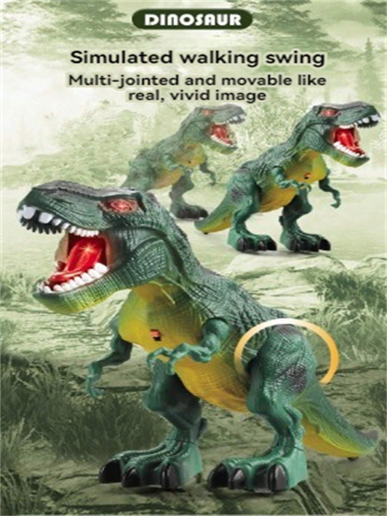 Electric Simulation Tyrannosaurus Rex Toy With Sound & Light Effects ...