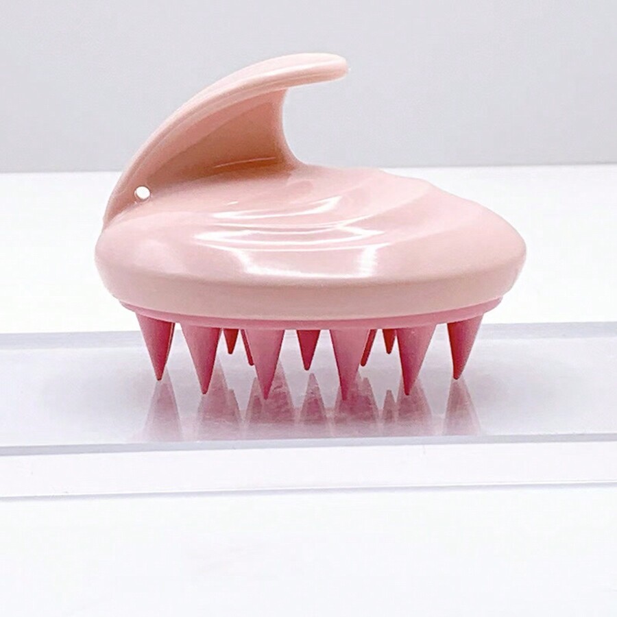 Portable Hair Scalp Massager Shampoo Brush Handheld Round Remove ...