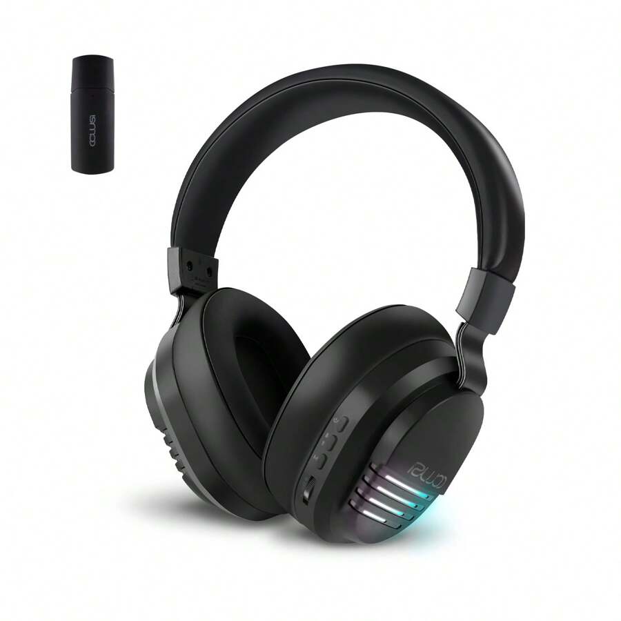 COLUSI Auriculares inalámbricos para juegos 2.4Ghz +BT 5.4 sin latencia ...