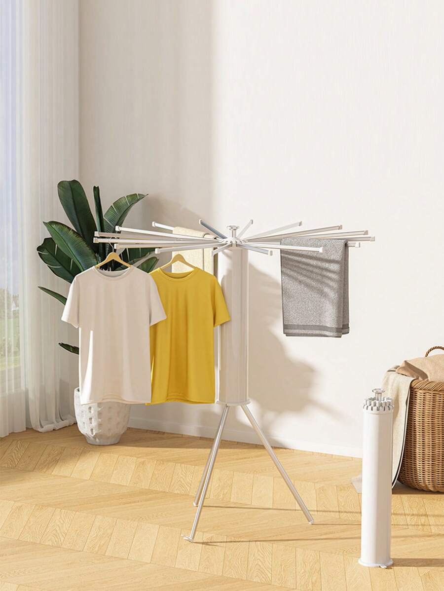 Balcony Indoor Octopus Drying Rack, Foldable Clothes Towel Drying Rack ...
