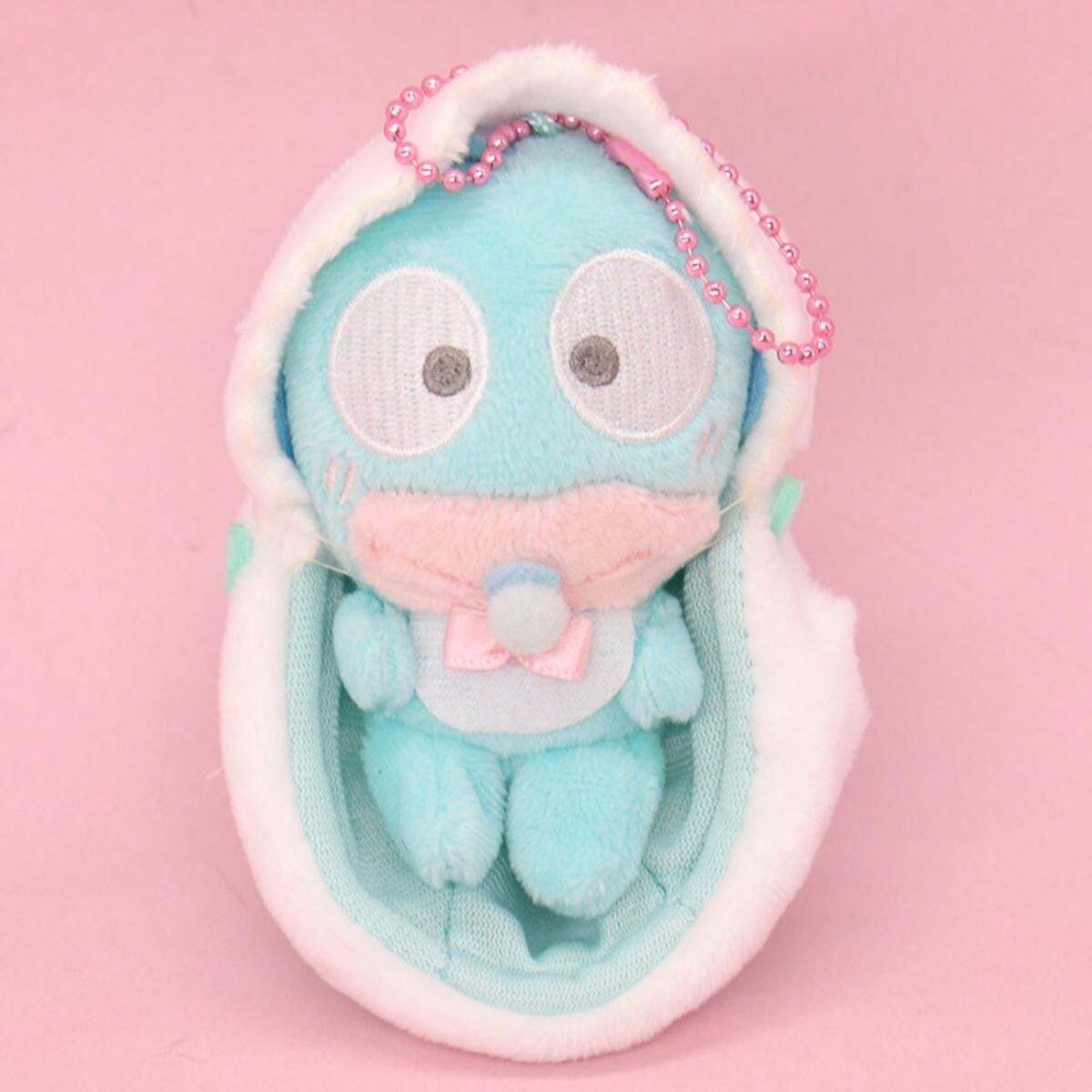 Sanrio Melody Pacifier Plush Kuromi & Cinnamoroll Stuffed Doll Charm ...