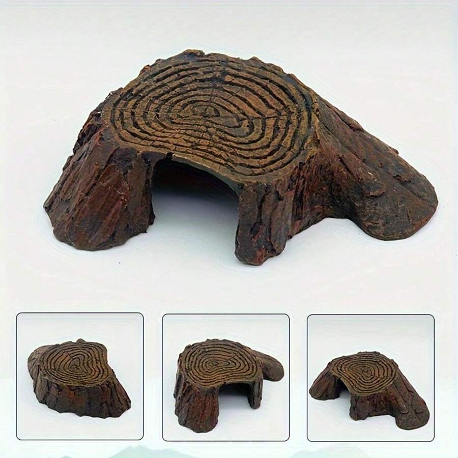 Resin Reptile Hideaway Cave - Ideal For Turtles, Lizards & Aquarium ...