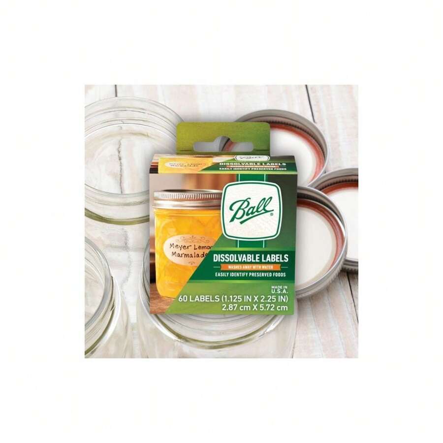 Ball Dissolvable Labels 60 Pack | SHEIN UK