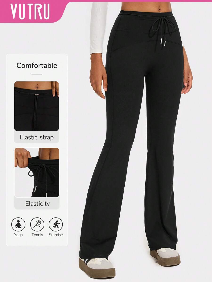 VUTRU 1pc VUTRU Women Casual Versatile High Waist Yoga Pants With ...