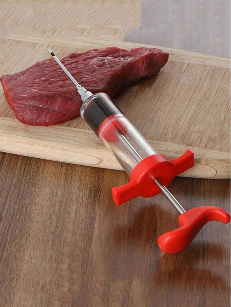 1 Kitchen Seasoning Syringe, Turkey Needle Sauce Syringe, Barbecue ...